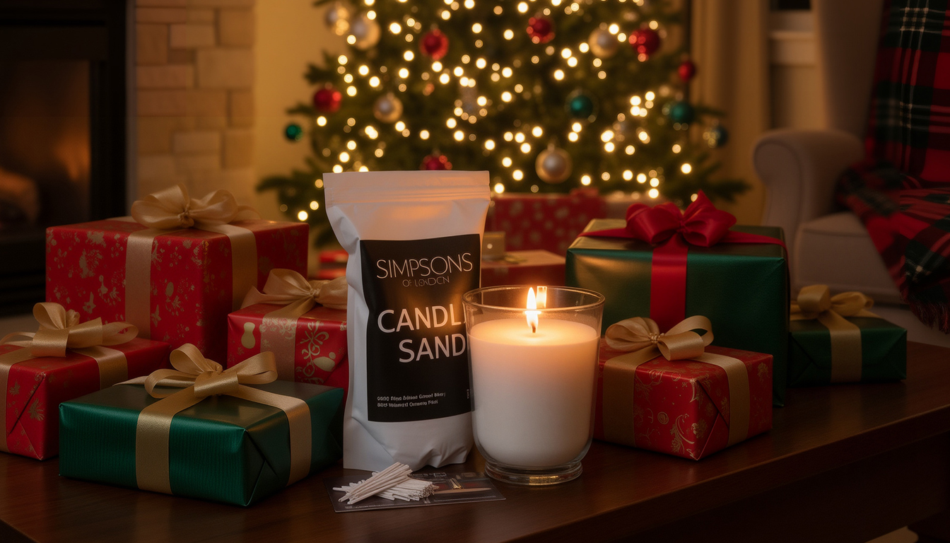 How to Use Candle Sand at Christmas - Simpsons of London
